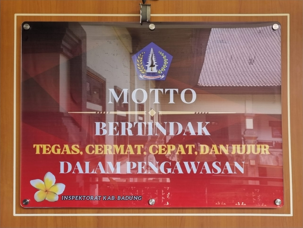 Motto | Inspektorat Badung